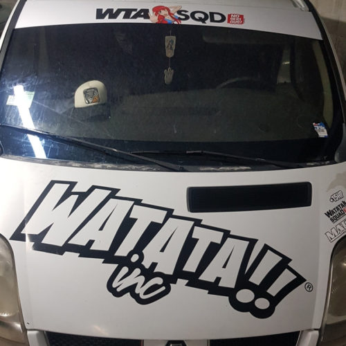 Très Grand sticker WATATA Auto Moto