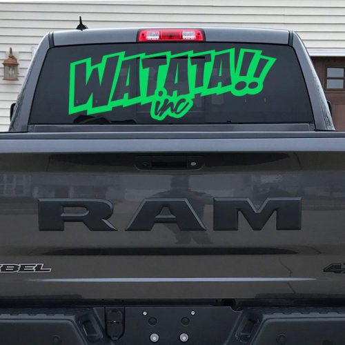 Très Grand sticker WATATA Auto Moto