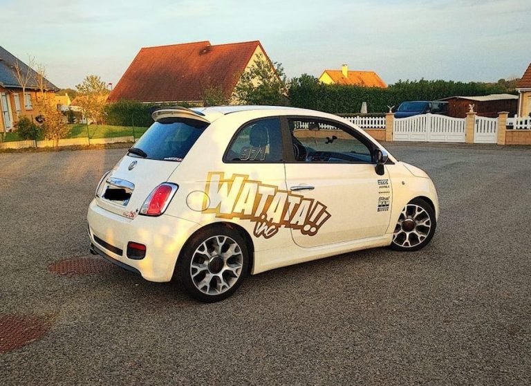 Très Grand sticker WATATA Auto Moto